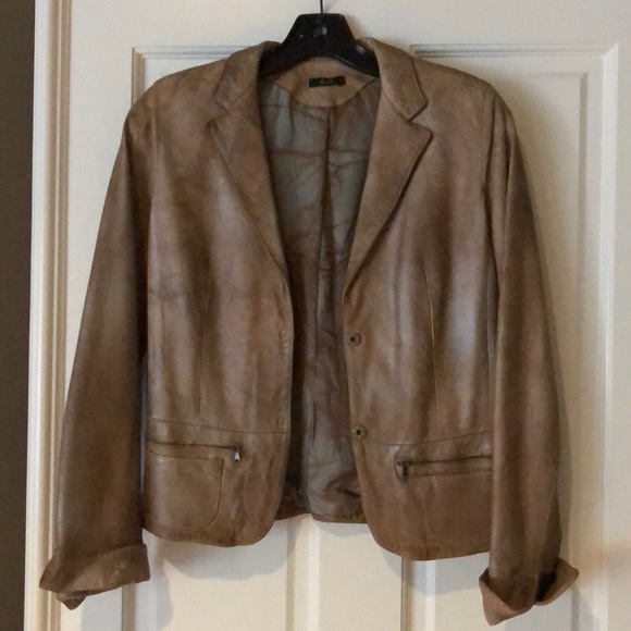 BLUR | Jackets & Coats | Vintage Blur Leather Jacket | Poshmark